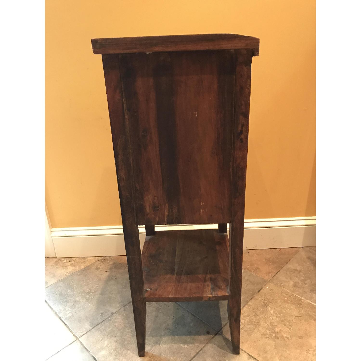 Pier 1 Side Table/Cabinet - AptDeco