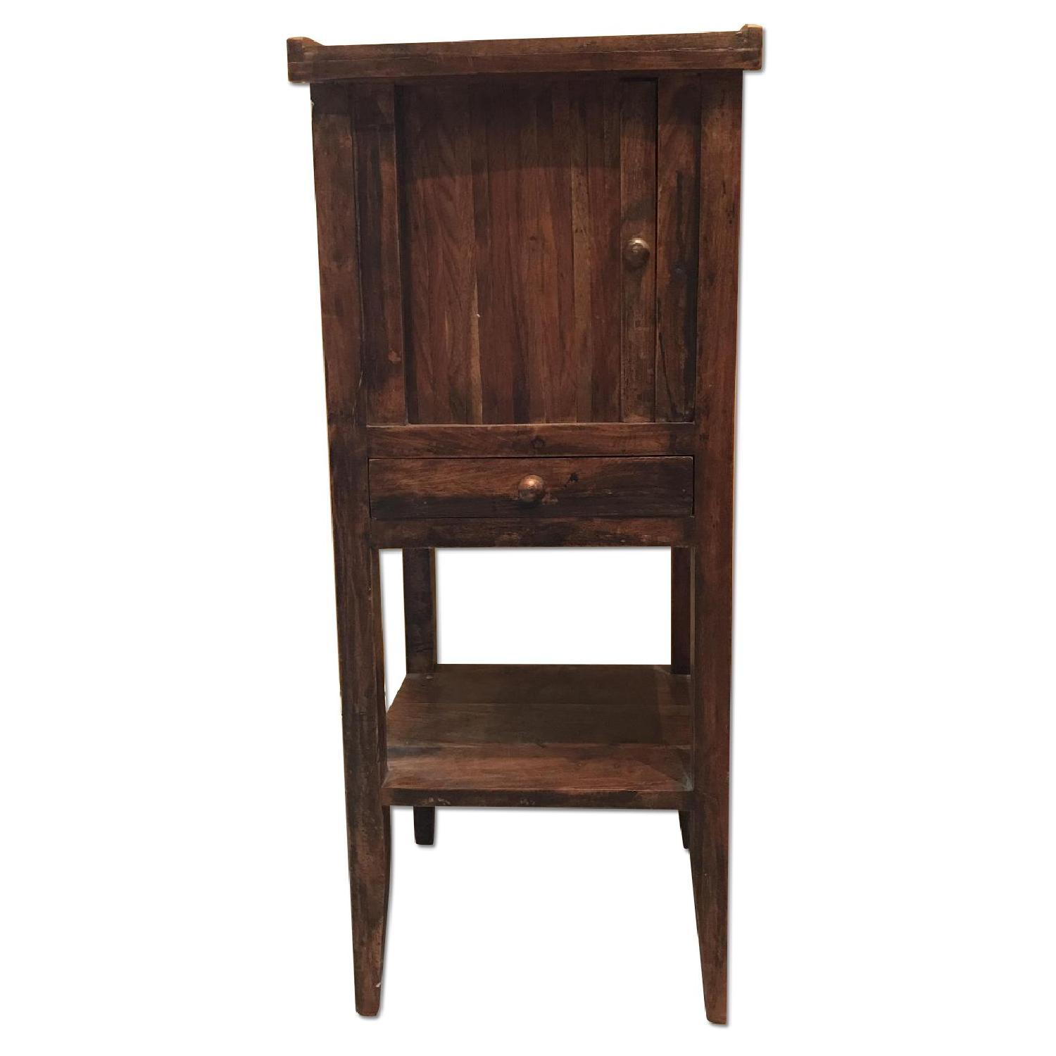 Pier 1 Side Table/Cabinet - AptDeco