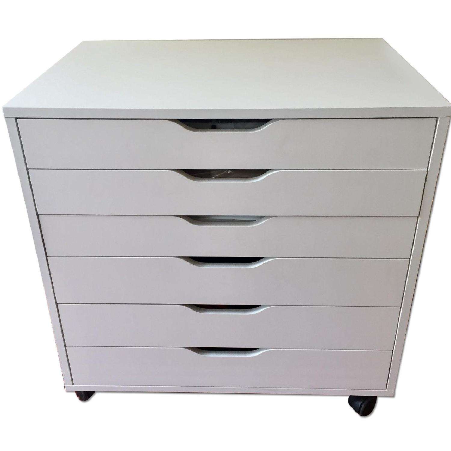 Ikea Alex Drawer/Filing Unit on Wheels - AptDeco