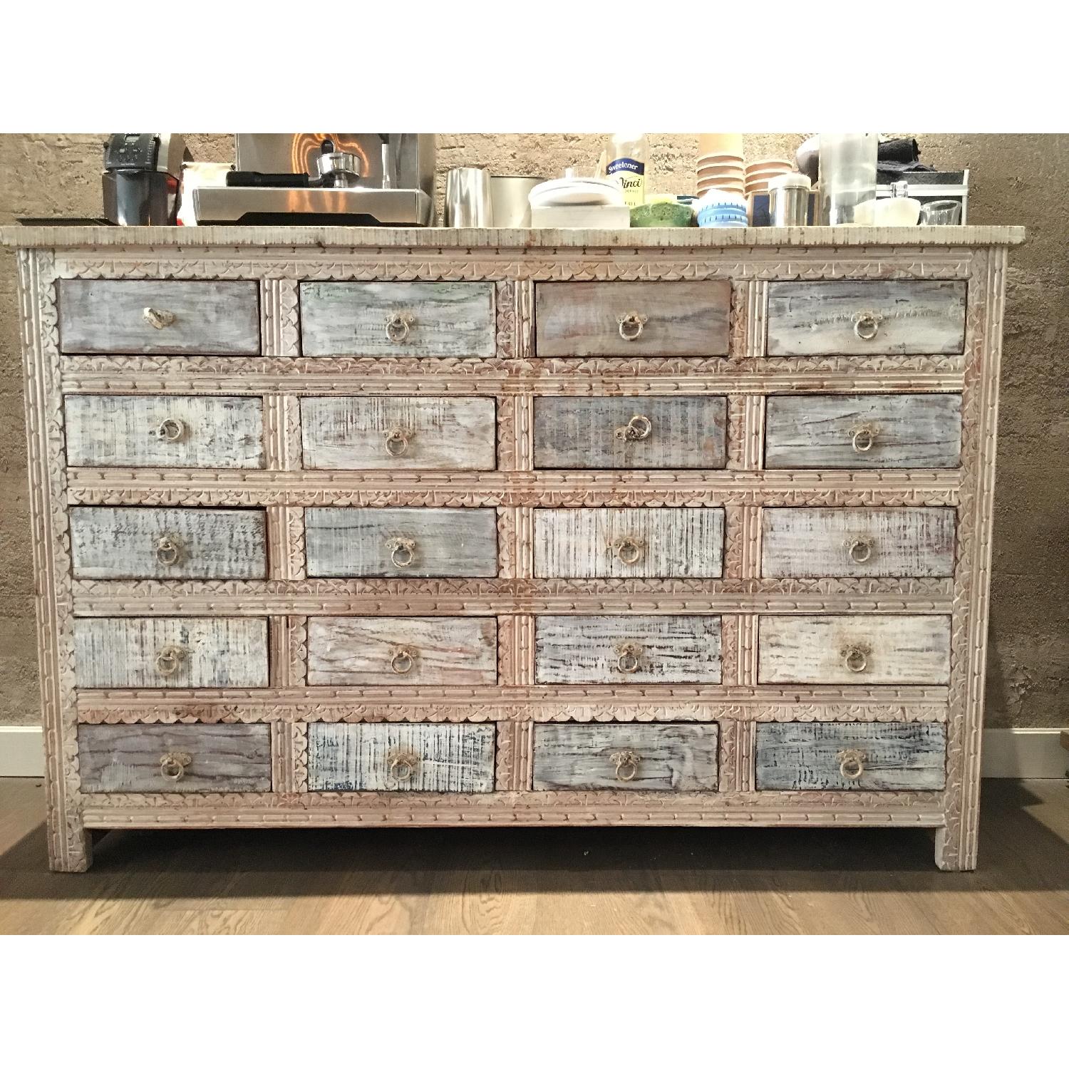 Arhaus Furniture 20 Drawer Cabinet - AptDeco