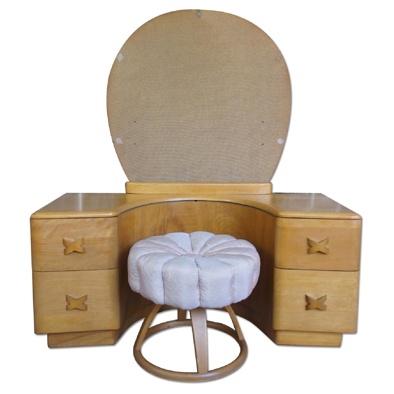 Heywood wakefield vanity stool store